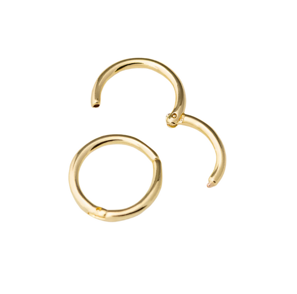 Single Small 5mm Clicker Hoop | $10 – June Ruby
